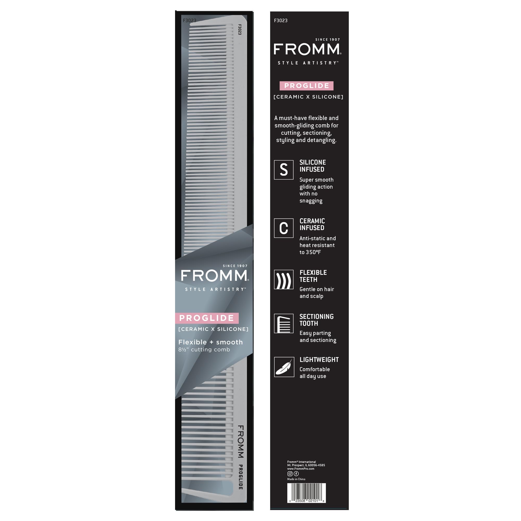 Fromm F3023 ProGlide 8.5" Cutting Comb