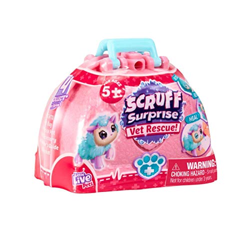 Little Live Pets Scruff Surprise Vet Rescue Collect Them All ( Styles May Vary)
