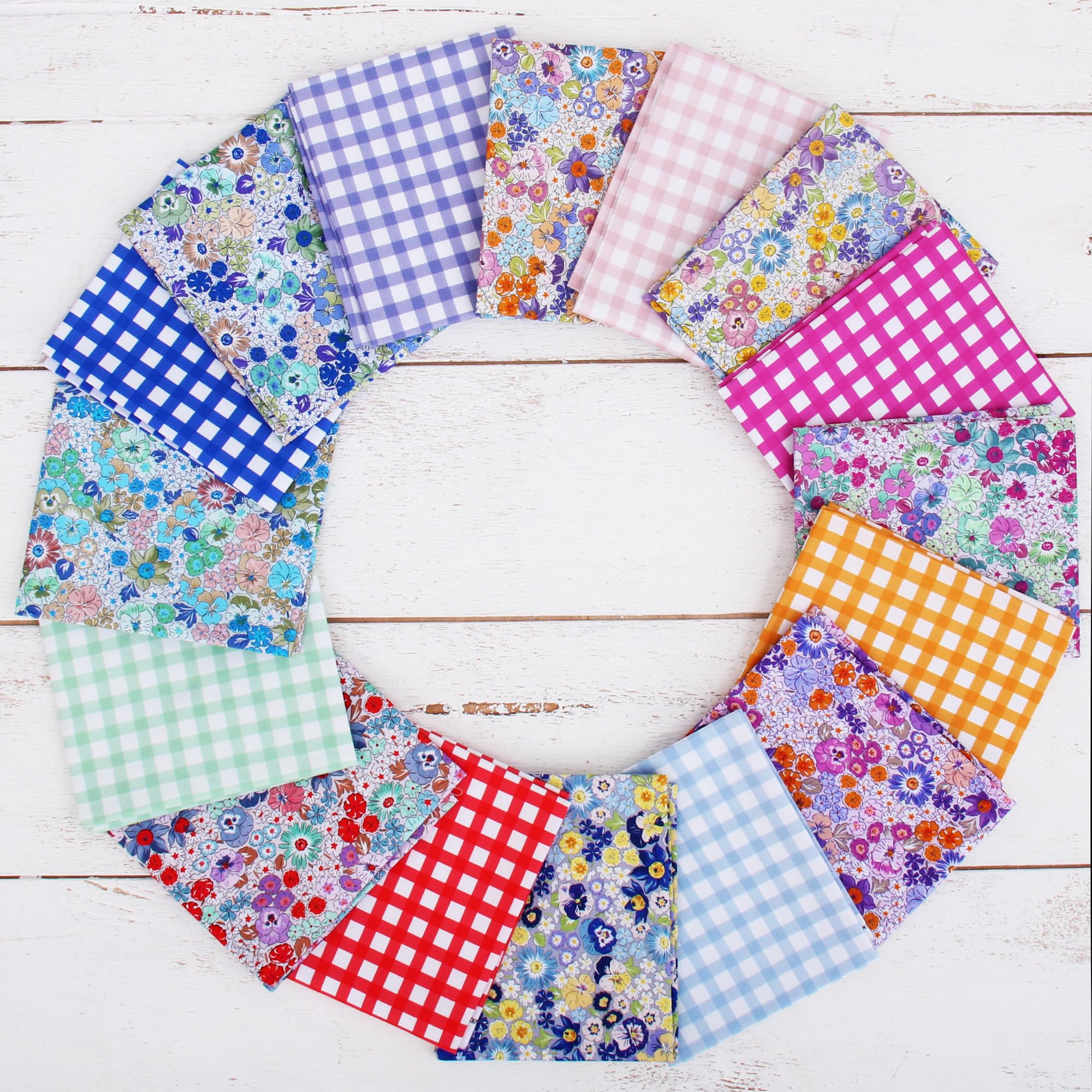 3 Yard Cut Threadart Premium Cotton Quilting Fabric - Spring Picnic Collection - Light Blue Gingham - 44" Width - 100% Cotton - Quilting, Sewing, Crafts