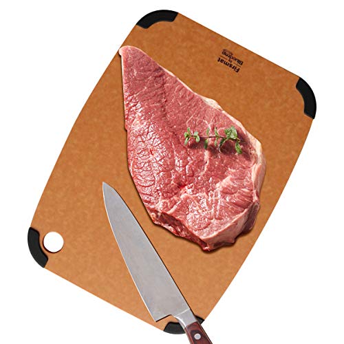 Firsmat Wood Fiber Cutting Board, Chopping Plate for Kitchen Cutting Bread Fruit Vegetables Cheese,Food Grade