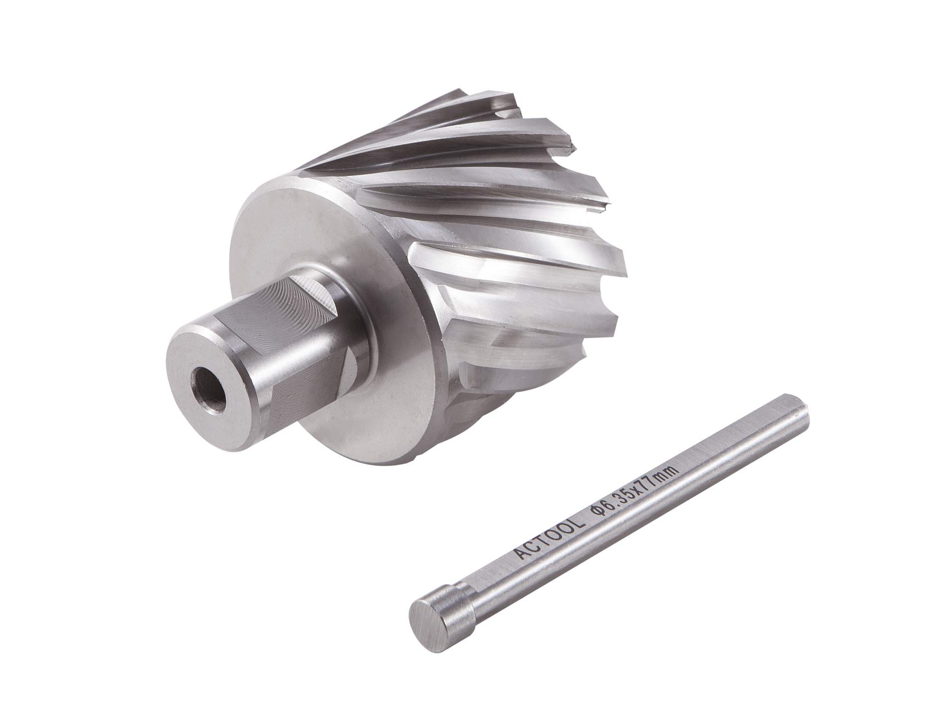 ACTOOL 1-3/4" Diameter × 1" Depth of Cut HSS ANNULAR CUTTER with 3/4'' Weldon Shank