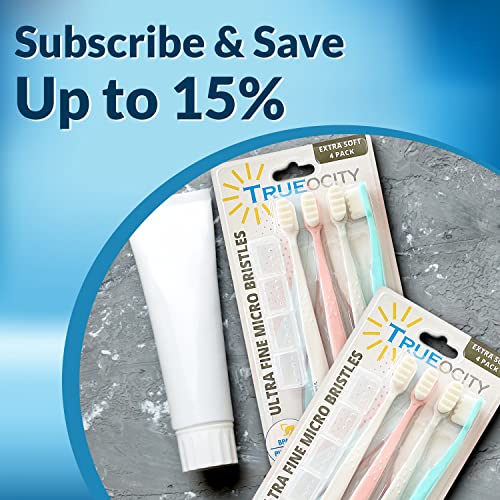 Extra Soft Toothbrushes For Adults - 20,000 Bristles, Super Nano Toothbrushes for Adults For Sensitive Gums, Toothbrush Soft Bristle Adult, Ultra Soft Bristle Toothbrush, Tooth brush, Soft Toothbrush