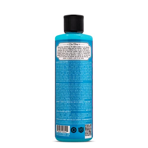 Chemical Guys WAC22916 HydroSlick Intense Gloss Sio2 Ceramic Coating Hyperwax, Hyper Gloss Shine, Safe for Cars, Trucks, SUVs, Motorcycles, RVs & More, 16 fl oz