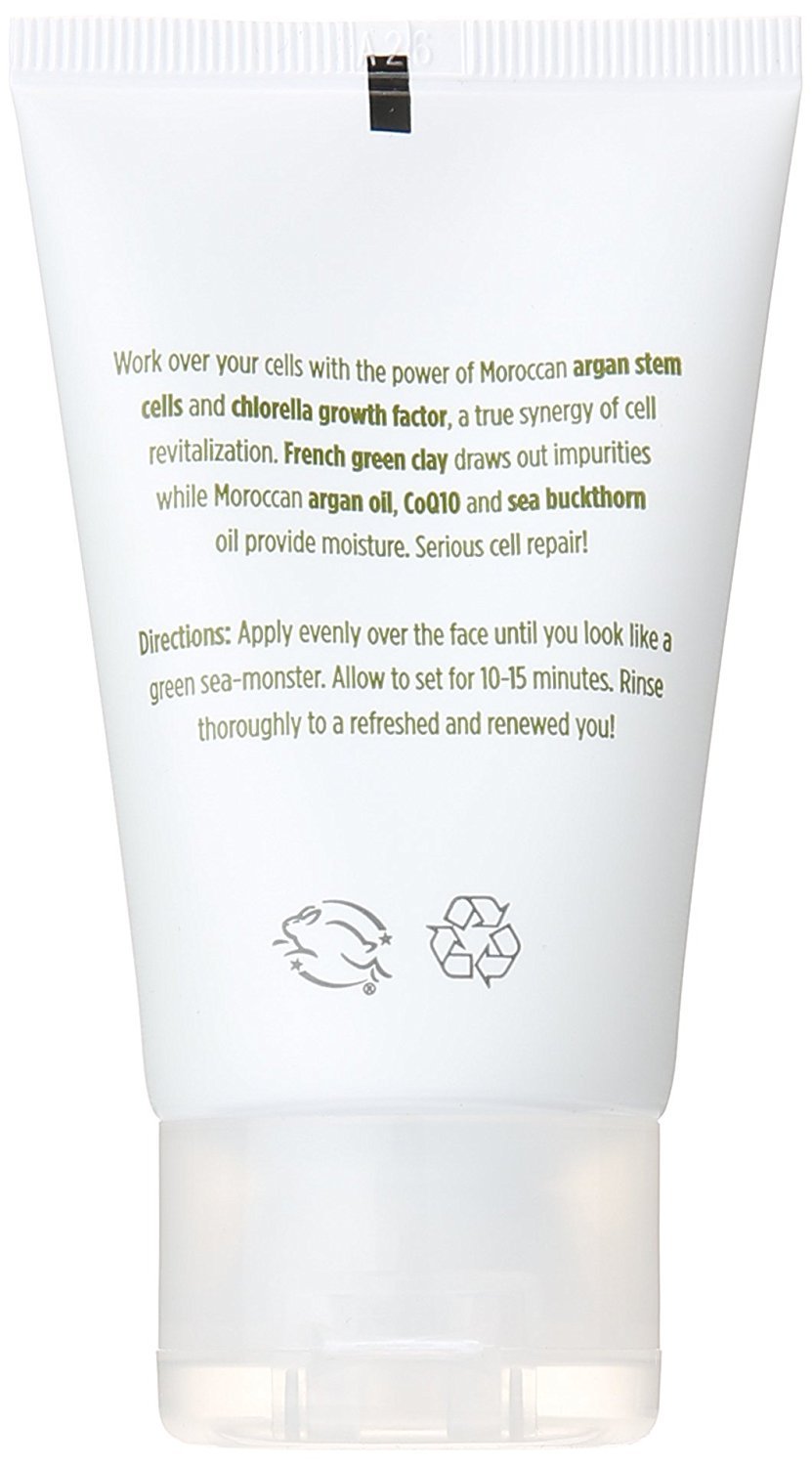 ACURE Brightening Face Mask | 100% Vegan | For A Brighter Appearance | Argan Extract & Chlorella - Detoxes, Conditions & Moisturizes | All Skin Types | 1.7 Fl Oz (Pack of 1)