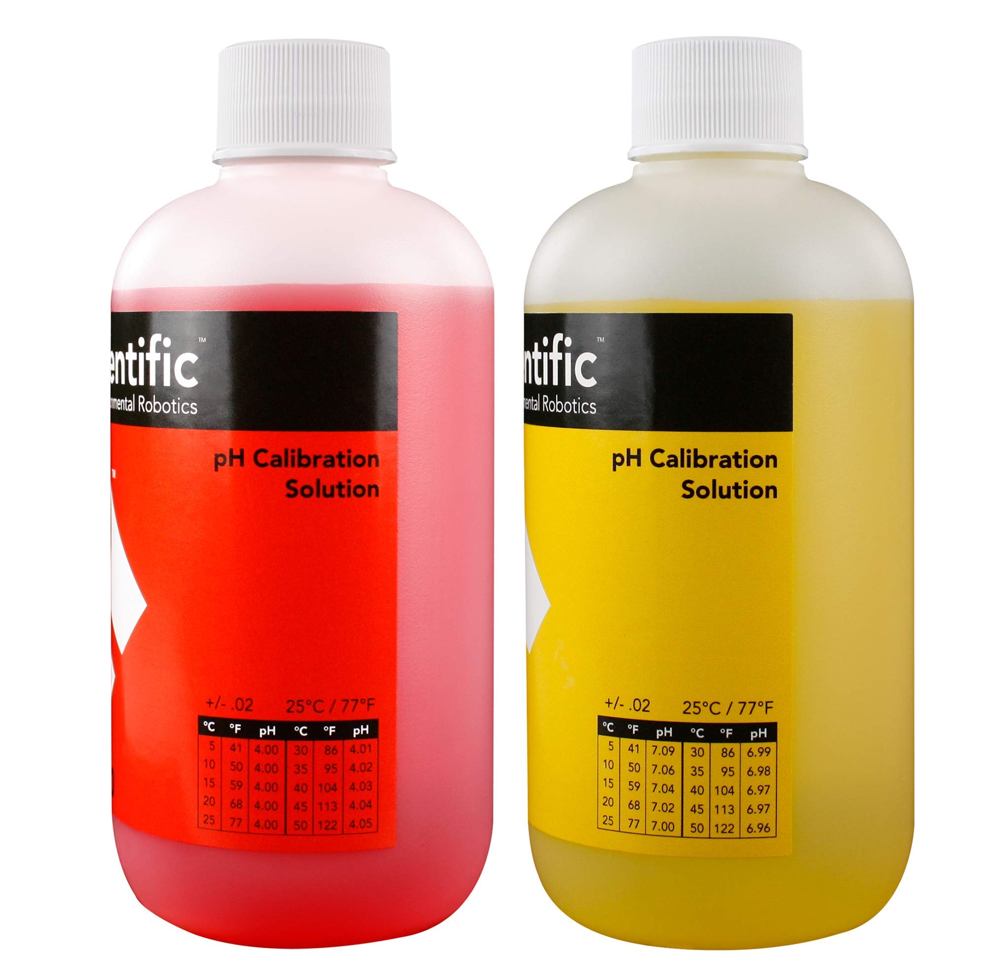 Atlas Scientific pH Calibration Solution 4.00 & 7.00 8oz - 250ml (Pack of 2)