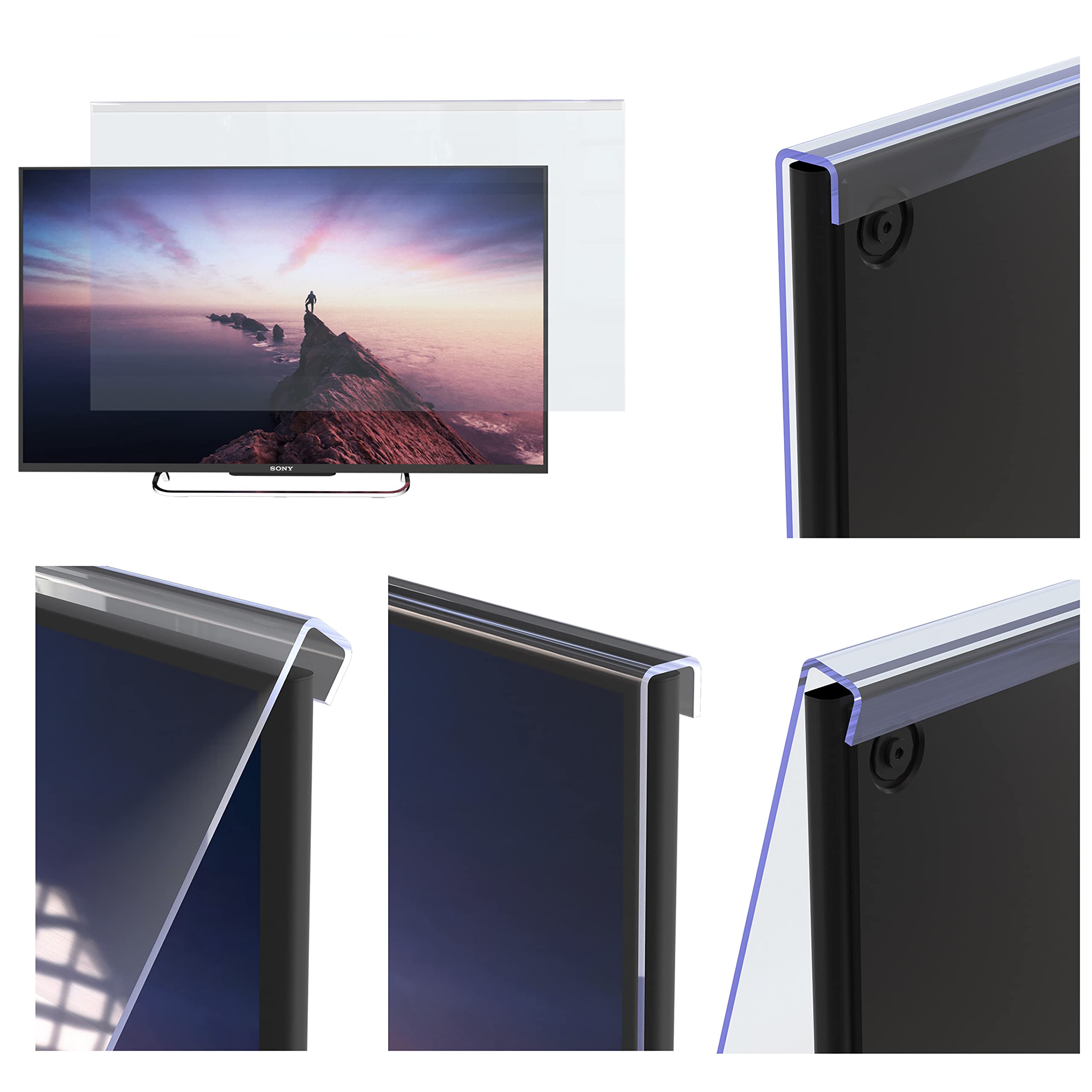 Anti Blue Light Screen Filter for 27 Inches Widescreen Desktop Monitor (Does NOT fit 27" iMac), Blocks Excessive Harmful Blue Light, Reduce Eye Fatigue and Eye Strain