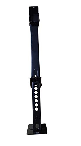 Class A Customs | 2 Pack of Long Telescoping Trailer Swing Down Jacks (1,000 lb. Capacity Each) 16" - 22.5" | Includes 9" Long Bar/Crank