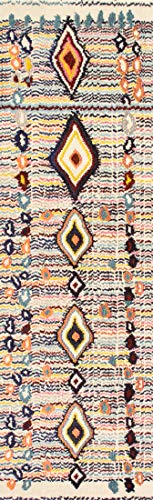 nuLOOM Motley Moroccan Runner Rug, 2' 6" x 6', Multi