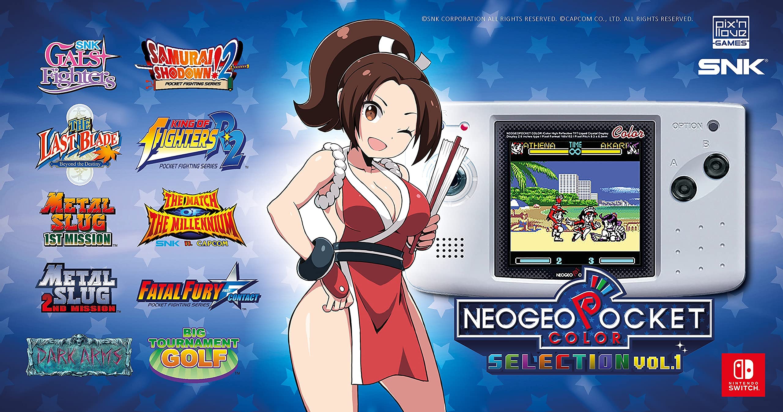 Neogeo Pocket Color Selection Vol 1 (Nintendo Switch)