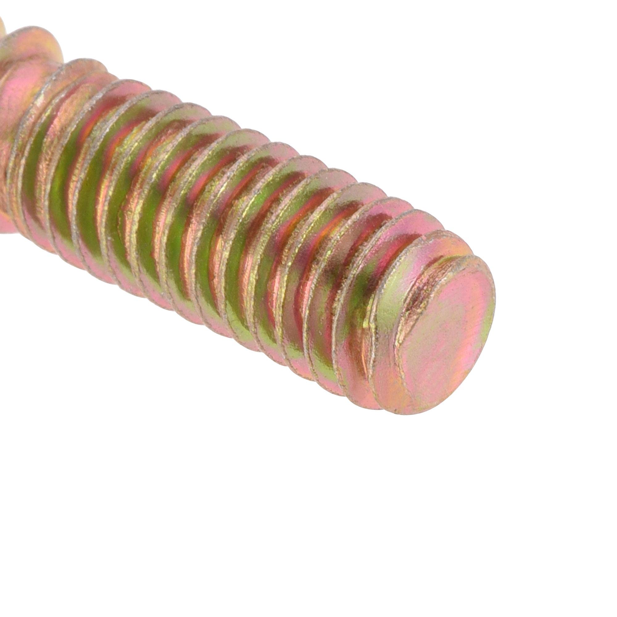 uxcell 5/16-18 x 1-1/2" Hanger Bolts Double Head Dowel Screw for Wood Furniture 10pcs