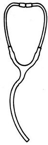 ADC Binaural/Tubing, Stainless, Purple 603-05V