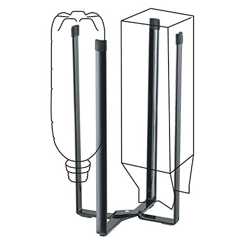 Originals Metal Home Tower Kitchen Multi Eco Stand β Multifunctional Plastic Bag Holder for Bags, Bottles and Cups