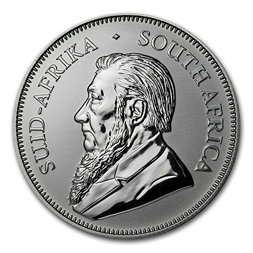 2017 ZA Silver Krugerrand 2017 South Africa 1 oz Silver Krugerrand Premium BU $1 Brilliant Uncirculated MS