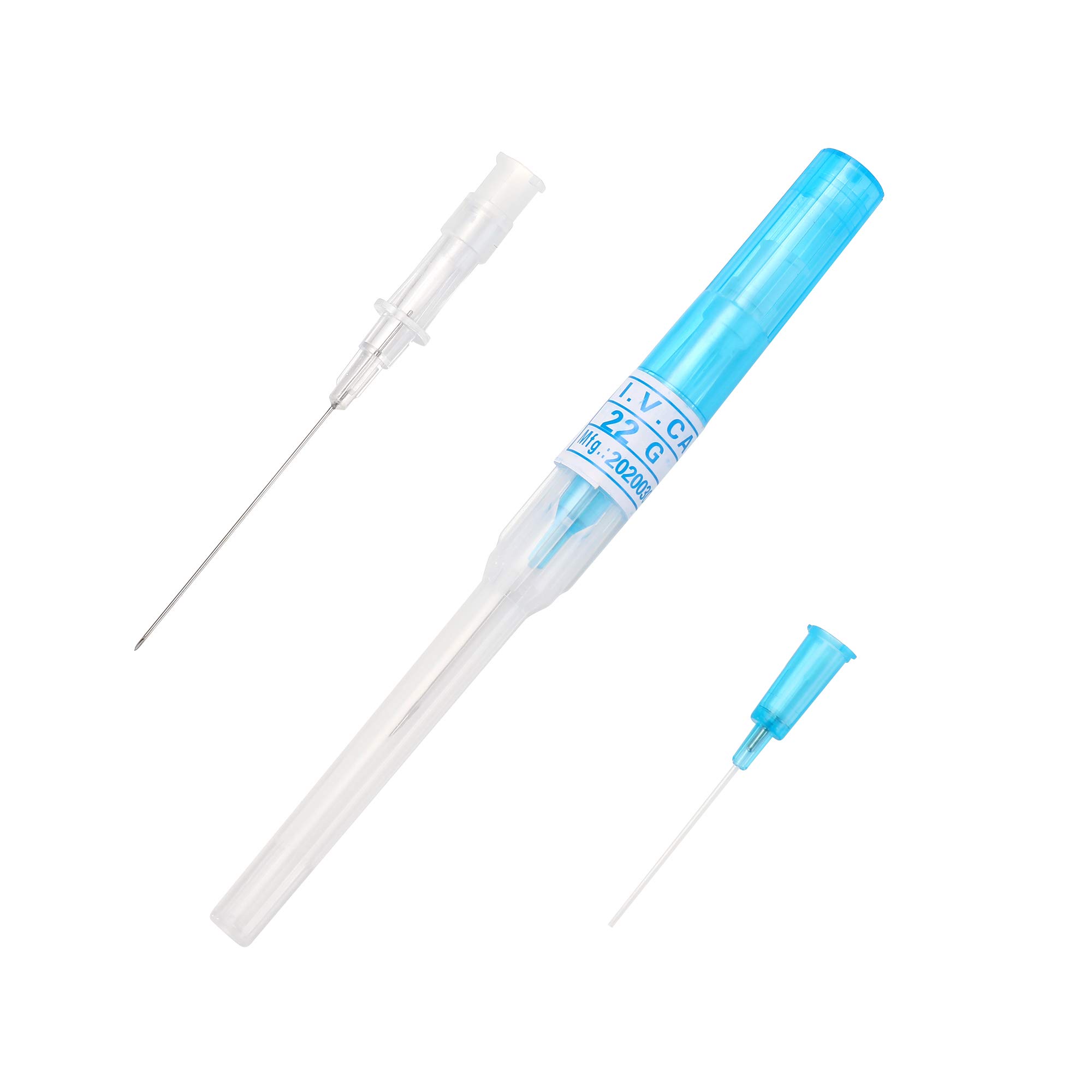 Catheter Piercing Needles,50Pcs Mixed IV Catheter Needles 14G 16G 18G 20G and 22G Ear Nose Piercing Needles Hollow Needles for Lip Tongue Belly Navel Nipple Cartilage Piercing Kit
