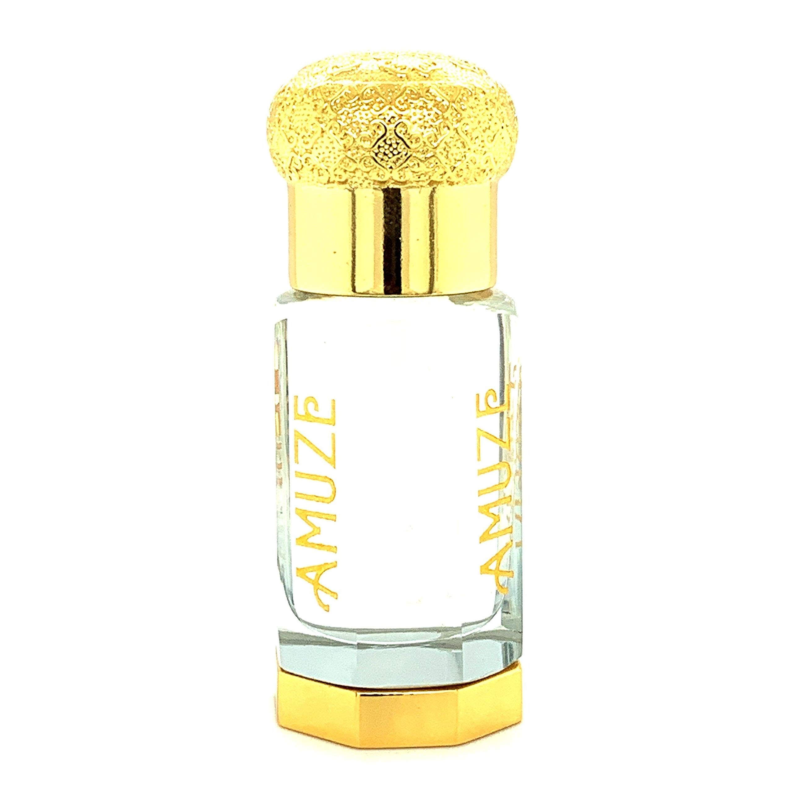 Amuze Fragrance White Oud, 6 ml | Premium Perfume Oil | Attar Oil | Alcohol-Free | Vegan & Cruelty-Free
