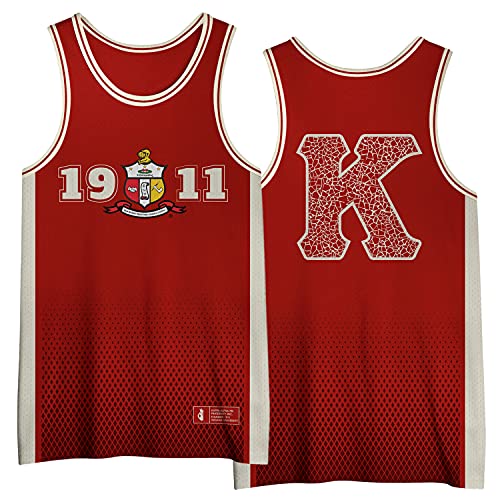 BBGreek Kappa Alpha Psi Fraternity Paraphernalia - Nupe - Athletic Basketball Jersey - Official Vendor - Lightweight - Big K X-Large