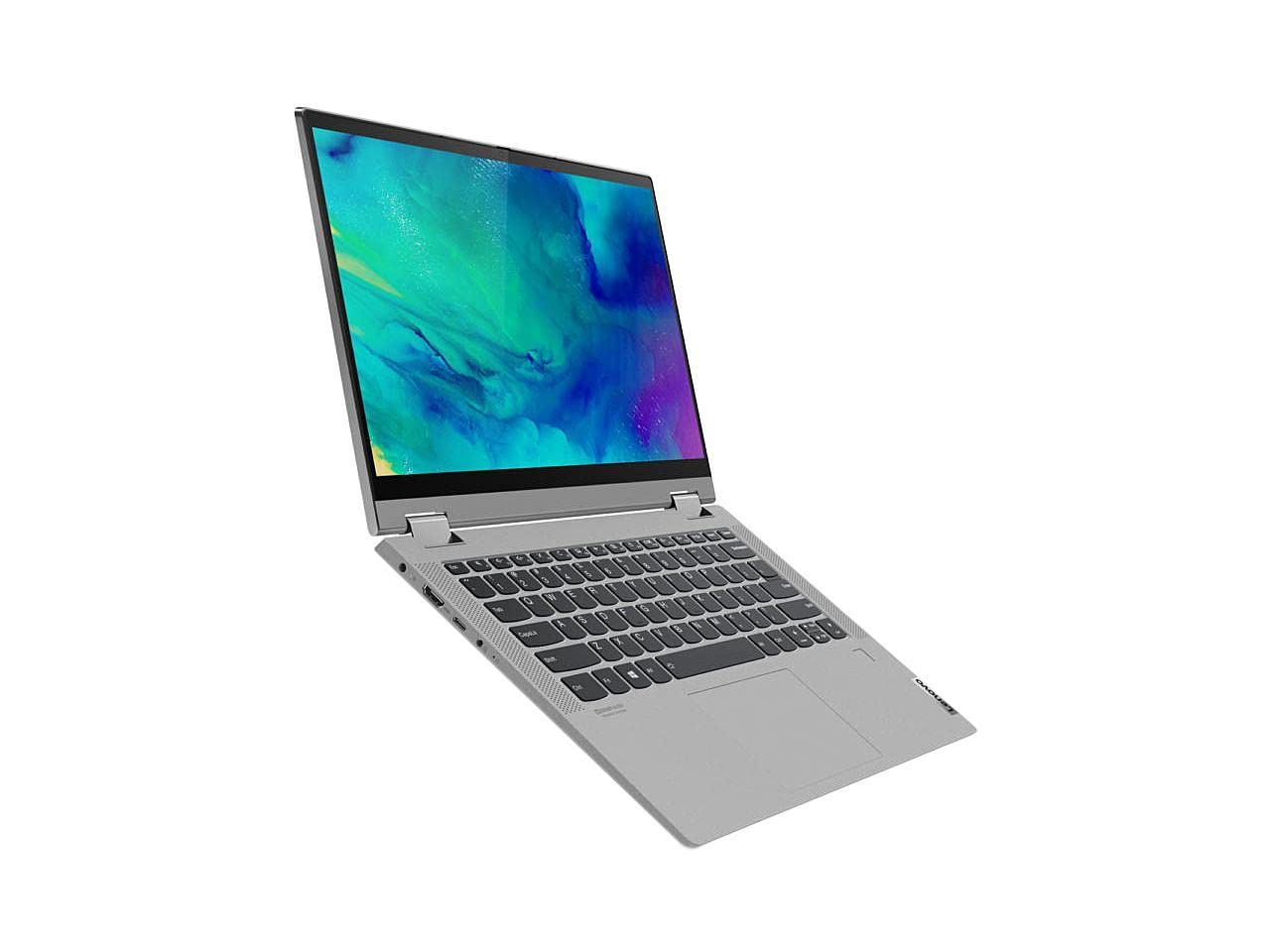 Lenovo IdeaPad Flex 5 14" Convertible Laptop, FHD (1920 x 1080) Touch Display, Intel Core i5-1035G1 Processor, 8GB DDR4 Onboard RAM, 128GB SSD, Intel UHD Graphics, Win 10, 81X1004RUS, Graphite Grey