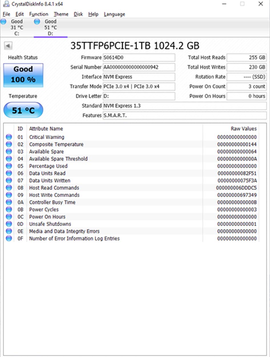Timetec 1TB SSD NVMe PCIe Gen3x4 8Gb/s M.2 2280 3D NAND High Performance SLC Cache Read/Write Speed Up to 2,000/1,600 MB/s Internal Solid State Drive for PC Laptop and Desktop (1TB)
