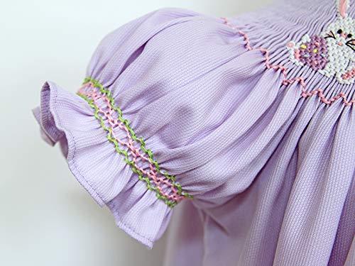 Carouselwear Smocked Easter Dresses for Baby Toddler Girls 9m Months Lavender