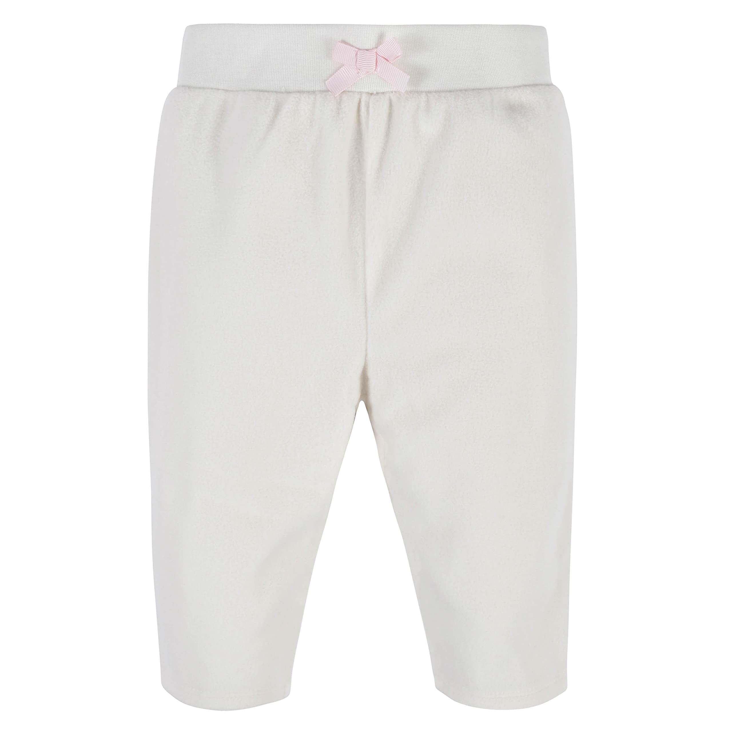 Gerber Baby Girls' 4-Pack Microfleece Pants, Floral, 18 Months