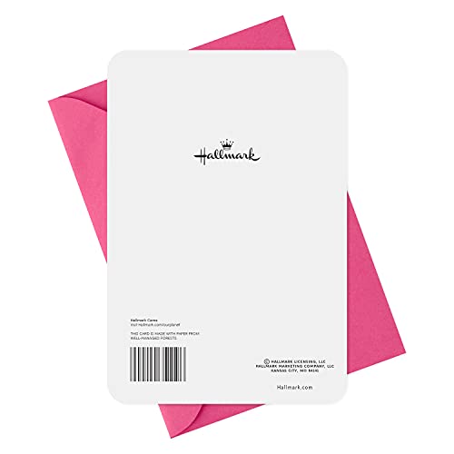 Hallmark Pack of 2 Baby Shower Cards (Baby Girl Lambs and Gender Neutral Mobile)