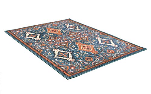 Amazon Brand – Stone & Beam Southwestern Vintage Area Rug, 7' 10" x 11', Multi
