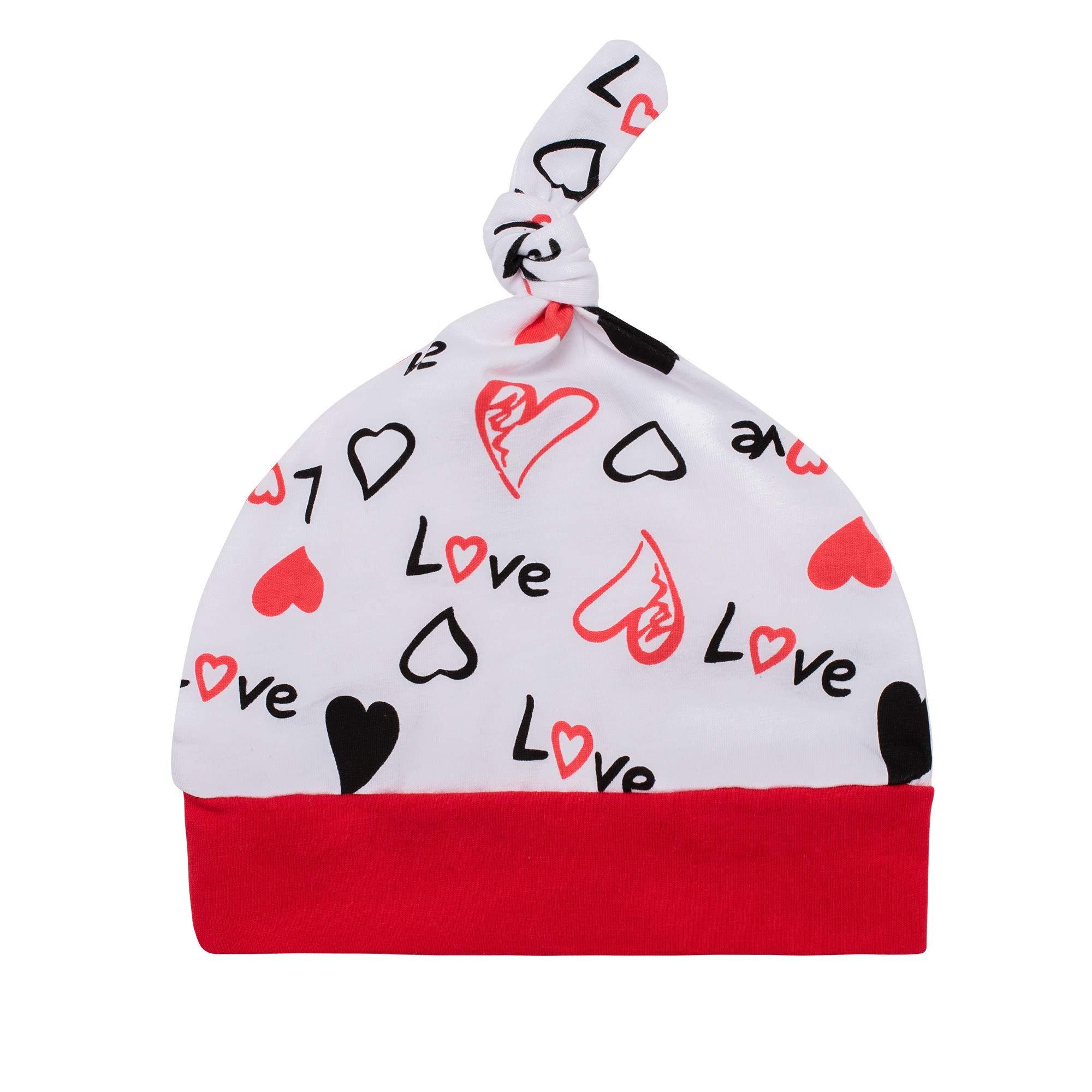Baby Boys Girls My First Valentine's Outfit Set Heart Breaker Long Sleeve Bodysuit (6-12 Months) Red
