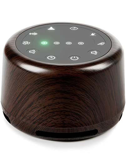 Anescra White Noise Sound Machine and Night Light for Home Office with 24 Soothing Nature Sounds,16 Levels Volume, Portable Sleep Sound Timer Therapy for Baby Adults Kids, Sleeping Aid|USB Type-C