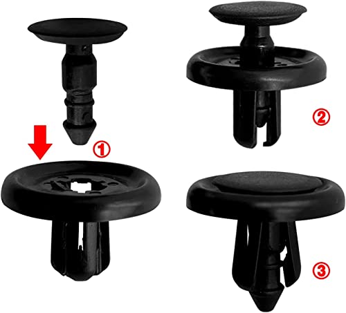 30Pcs Engine Under Cover Push-Type Retainer Clips Engine Splash Shield Fender Liner Trunk Lid Trim Compatible with Toyota Lexus 90467-07201
