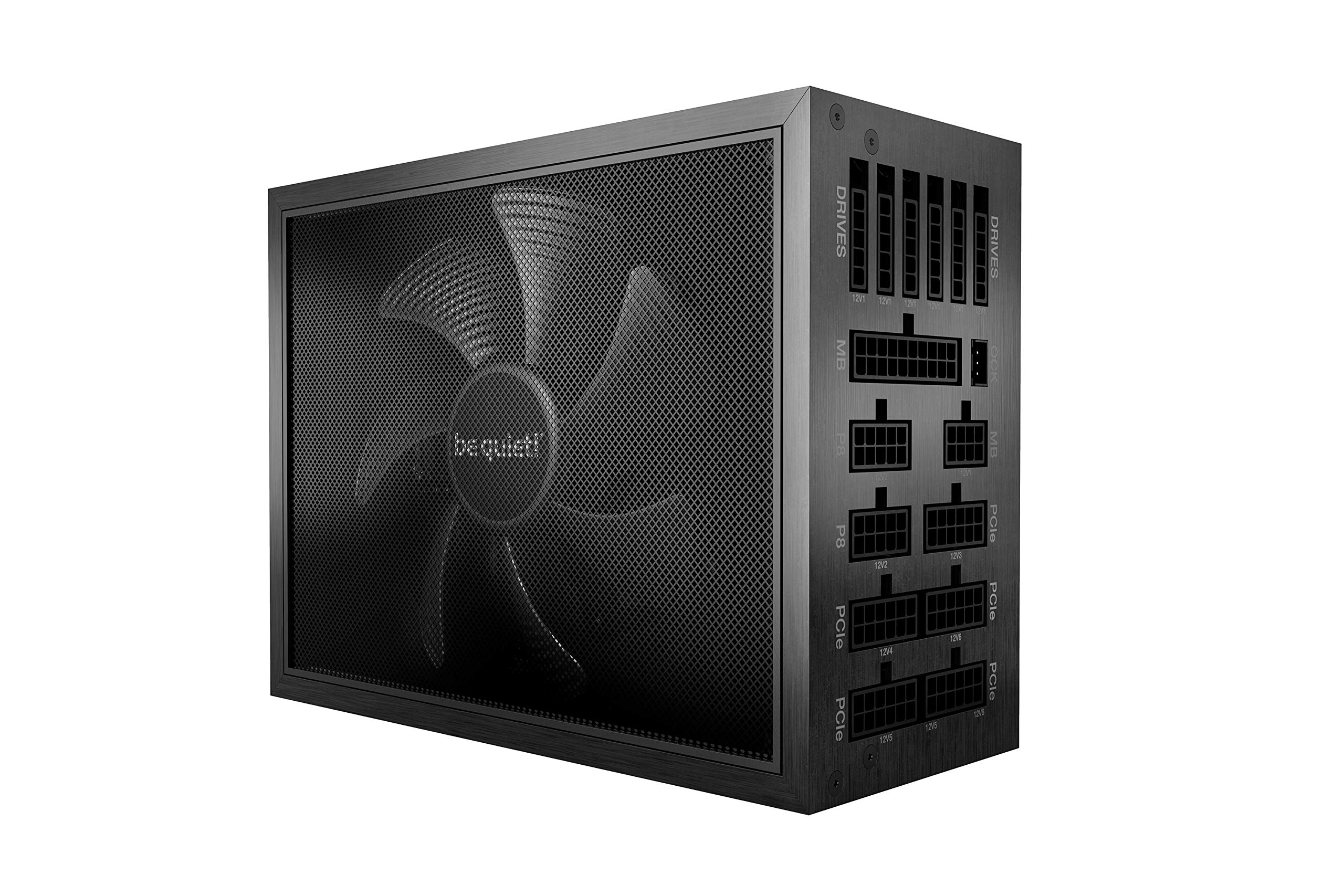 be quiet! Dark Power Pro 12 1500W Quiet Performance Power Supply | 80 Plus Titanium Efficiency | ATX | Fully Digital | Modular | Virtually Inaudible Silent Wings Fan | Black |