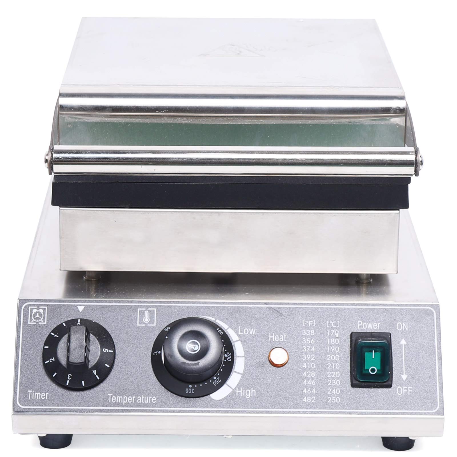 110V Waffle Maker,6 Molds Mini Waffle Maker Machine,Electric Non-Stick Waffle Baker,0~5 Min & 50-300°C Donut Dessert Maker for Kids (Waffle Maker)