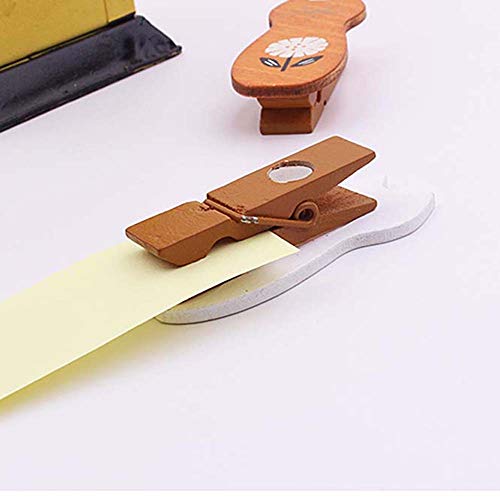 4pcs Clothes Pegs, Cute Clothespin, Natural Photo Clips, Multiufunction Wooden Clothespins, Cat Design DIY Craft Decoration