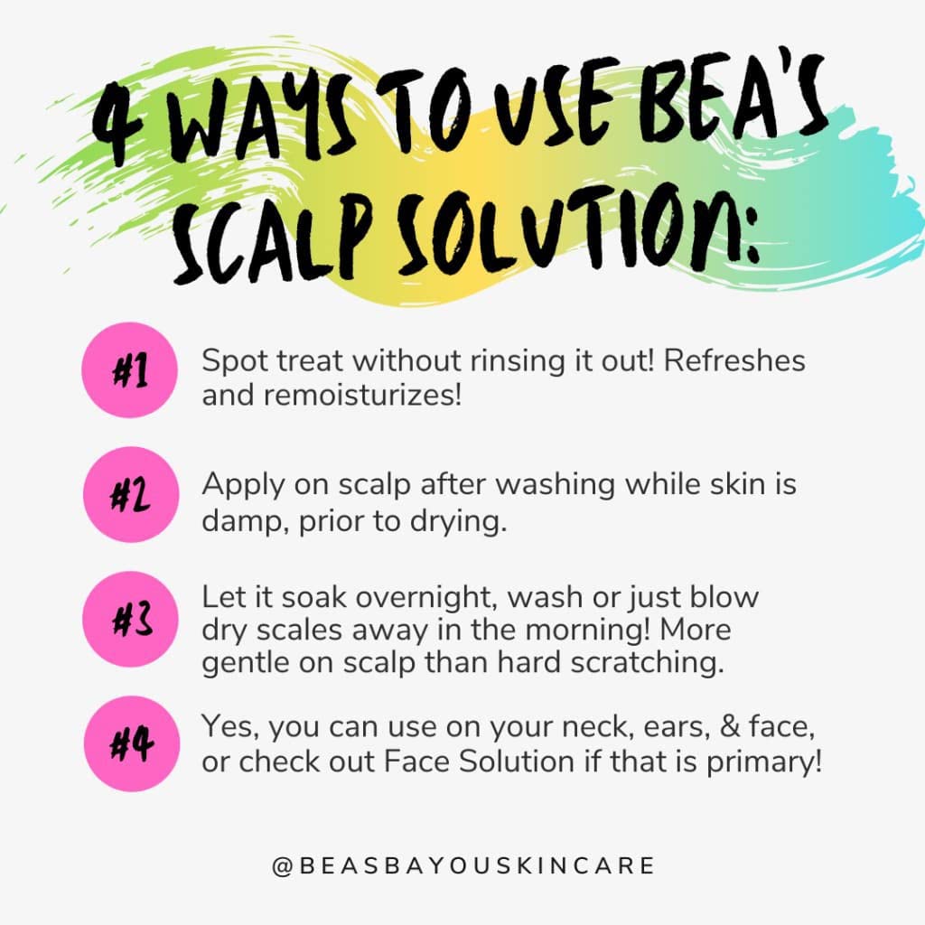 Bea's Bayou Good Biome Scalp Treatment Solution - Helps Reduce Appearance of Itch & Flakes - Promote Hair Retention - Moisturizing - 2.7 fl oz - Magnolia