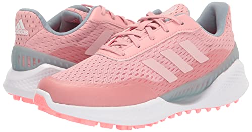 adidas Women's SUMMERVENT Spikeless Golf Shoes, Wonder Mauve/Wonder Mauve/Magic Grey, 10