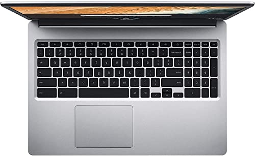 acer 2023 Newest Chromebook 15.6" FHD 1080p IPS Touchscreen Light Computer Laptop, Due-core Intel Celeron N4020, 4GB RAM, 64GB eMMC, HD Webcam, WiFi 5, 12+ Hours Battery, Chrome OS, w/Marxsolcables