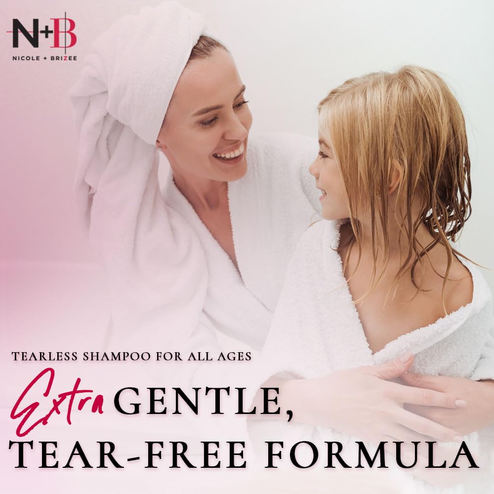 N+B Tearless Collection | Gentle Tear Free Formula | Safe for ALL Ages | Certified Organic Ingredients | USA Made (Conditioner)