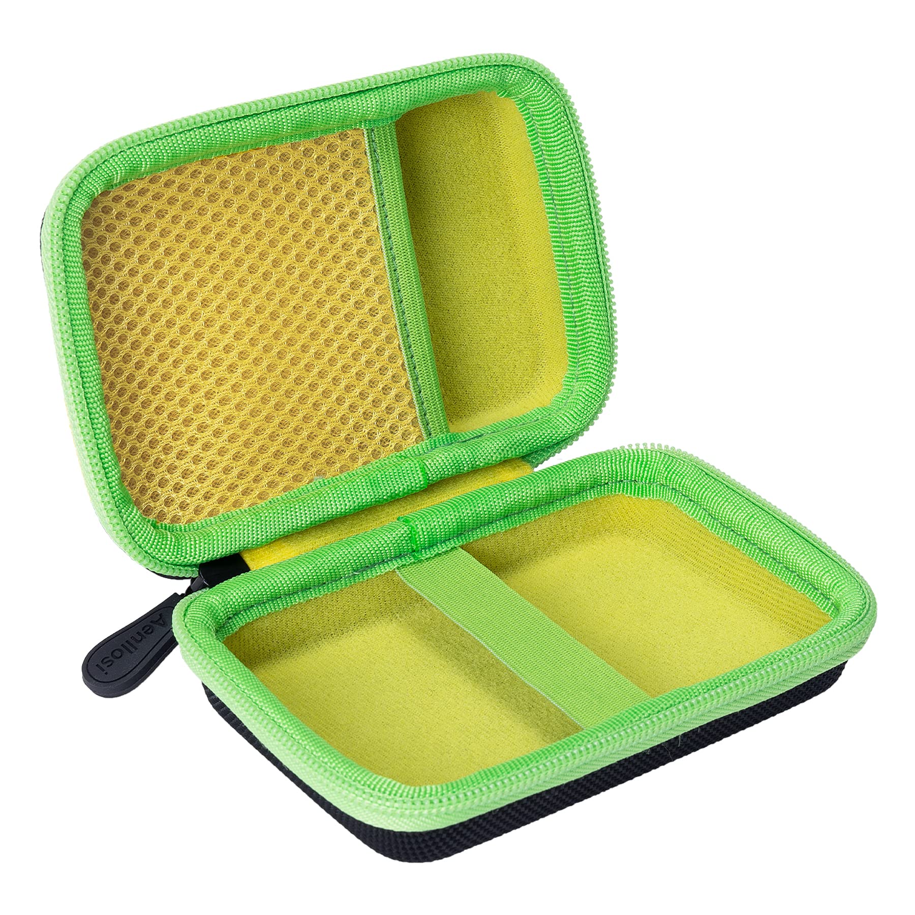 Aenllosi Storage Organizer Hard Case Compatible with Nintendo Game & Watch (yellow)