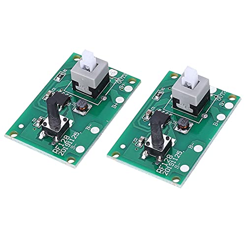 2Pcs SS1208 Solar Lamp String Controller Module Control Circuit Board with Switch 1.2V 100mA 8 Kinds Light Mode Solar Lawn Lamp Control Board