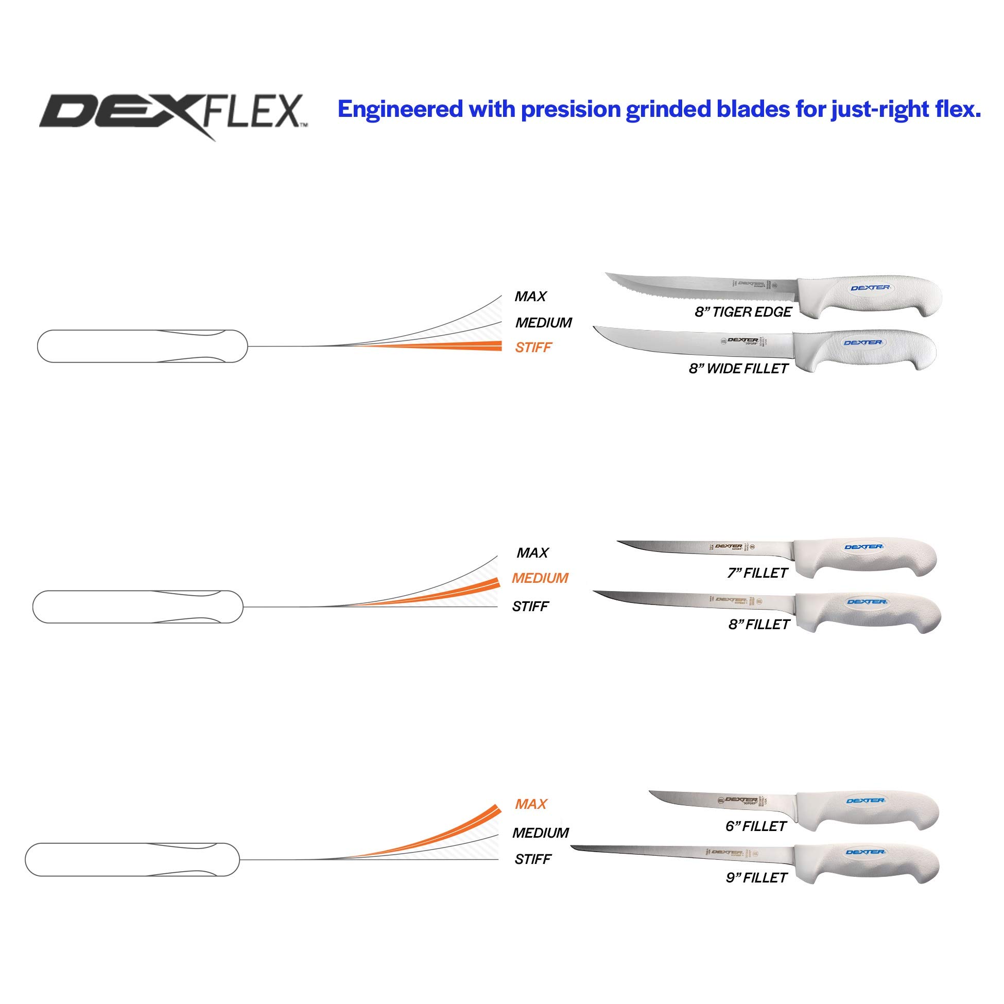Dexter Outdoors 24904 Knife, 8-inch