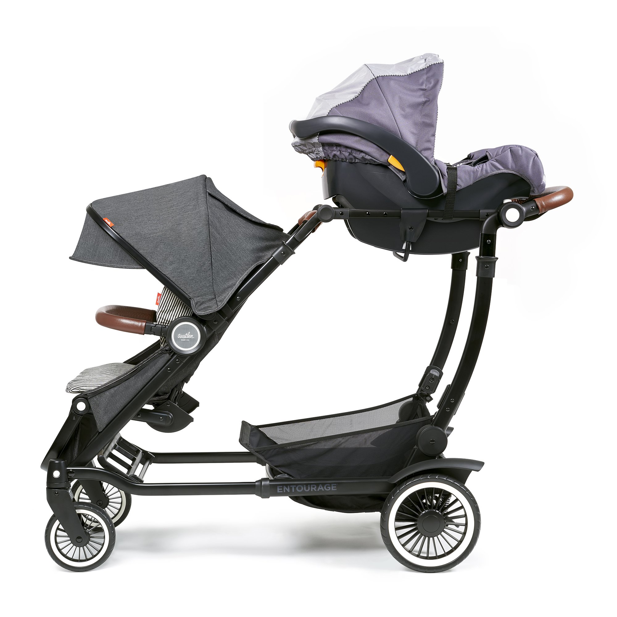 Austlen Baby Co. Entourage Rear Car Seat Adapter, Chicco