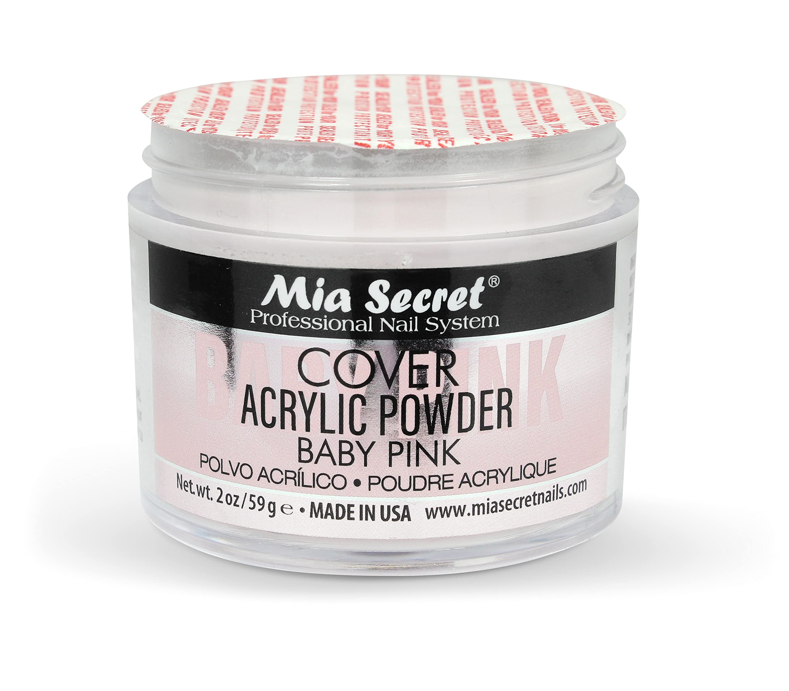 Mia Secret Acrylic Powder Cover Baby Pink 2 oz.