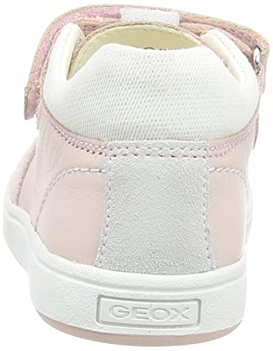 Geox Baby Girl's Biglia 8 (Infant/Toddler) Light Rose/White 21 (US 5.5 Toddler) M