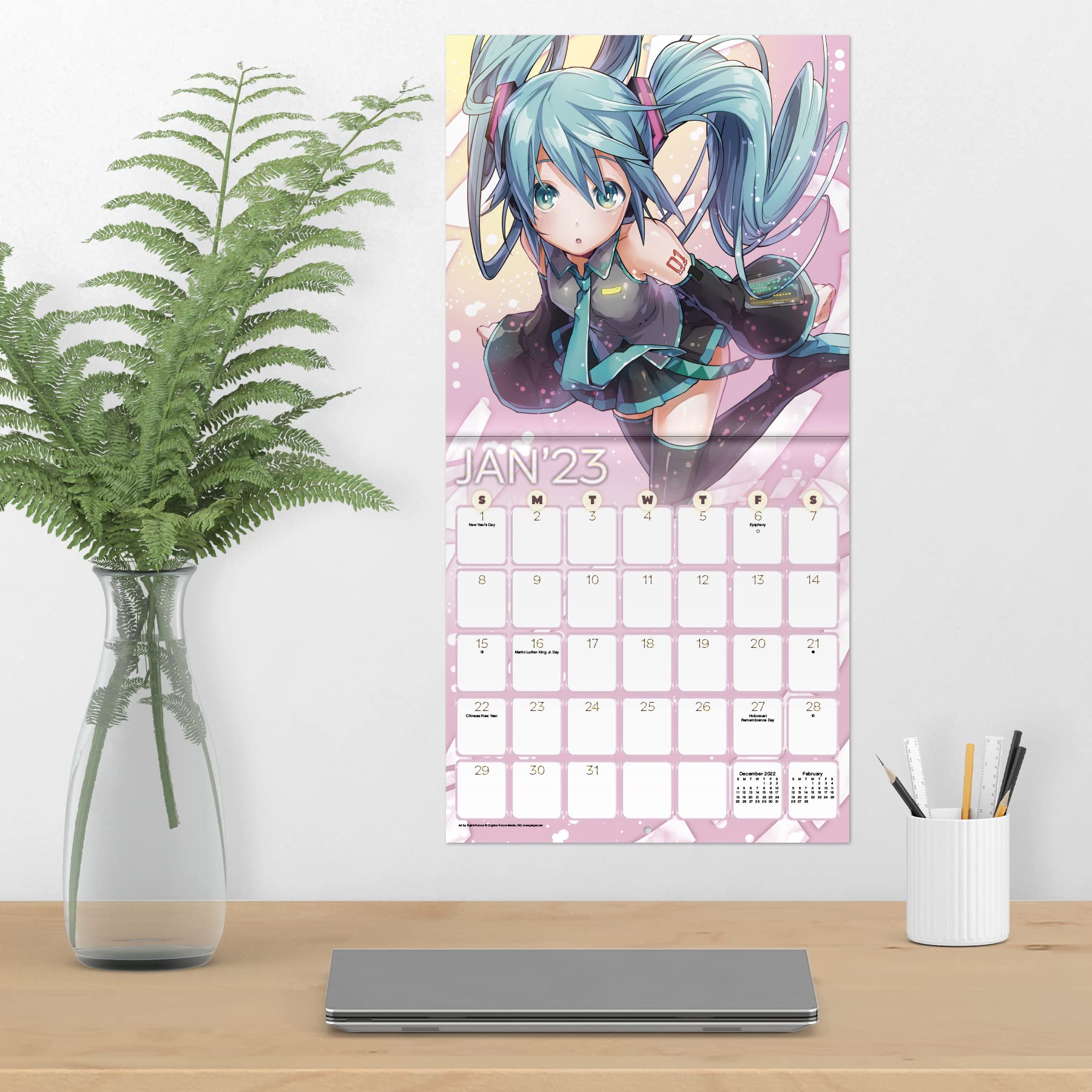 2023 Hatsune Miku Wall Calendar