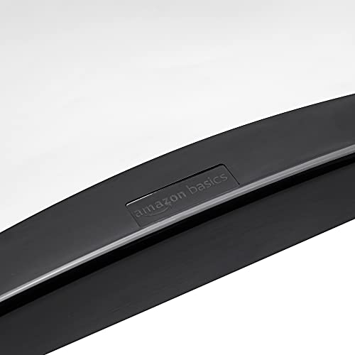 Amazon Basics Safety Car Seat Mirror for Rear Facing Infant with Wide Crystal Clear View, Black, 11.81 x 7.48 x 3 in