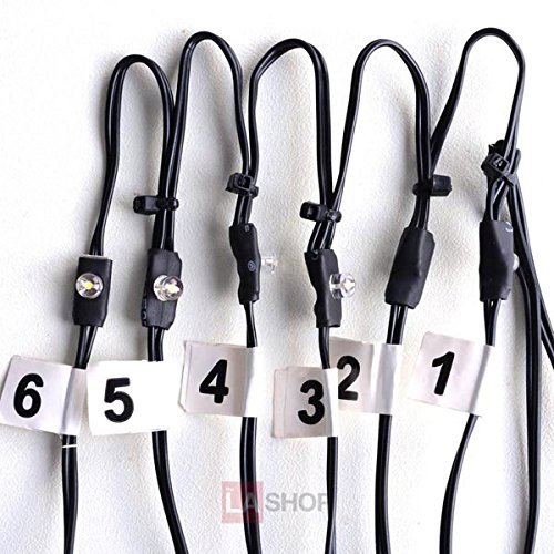 30 LED Lighting 8ft/9ft 6-Rib Wooden Patio Umbrella Solar Panel String Lights Cool White w/Shape Ribs Square for Outdoor Décor Home Garden Café