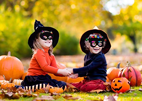 Funnlot Kids Halloween Crafts Ages 4-8 Scratch Halloween Arts and Crafts for Kids Halloween Craft Kit Halloween Activities for Kids Halloween Classroom Decorations