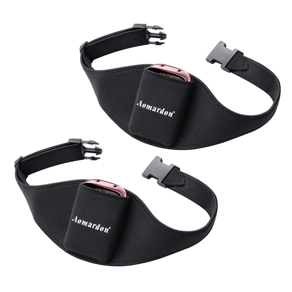 2 Pack Mic Belt for Fitness Instructors,Vertical Microphone Transmitter Carrier Belt for Fitness Class,Public Speaking,Theatre,Pilates Teachers,Spin Yoga
