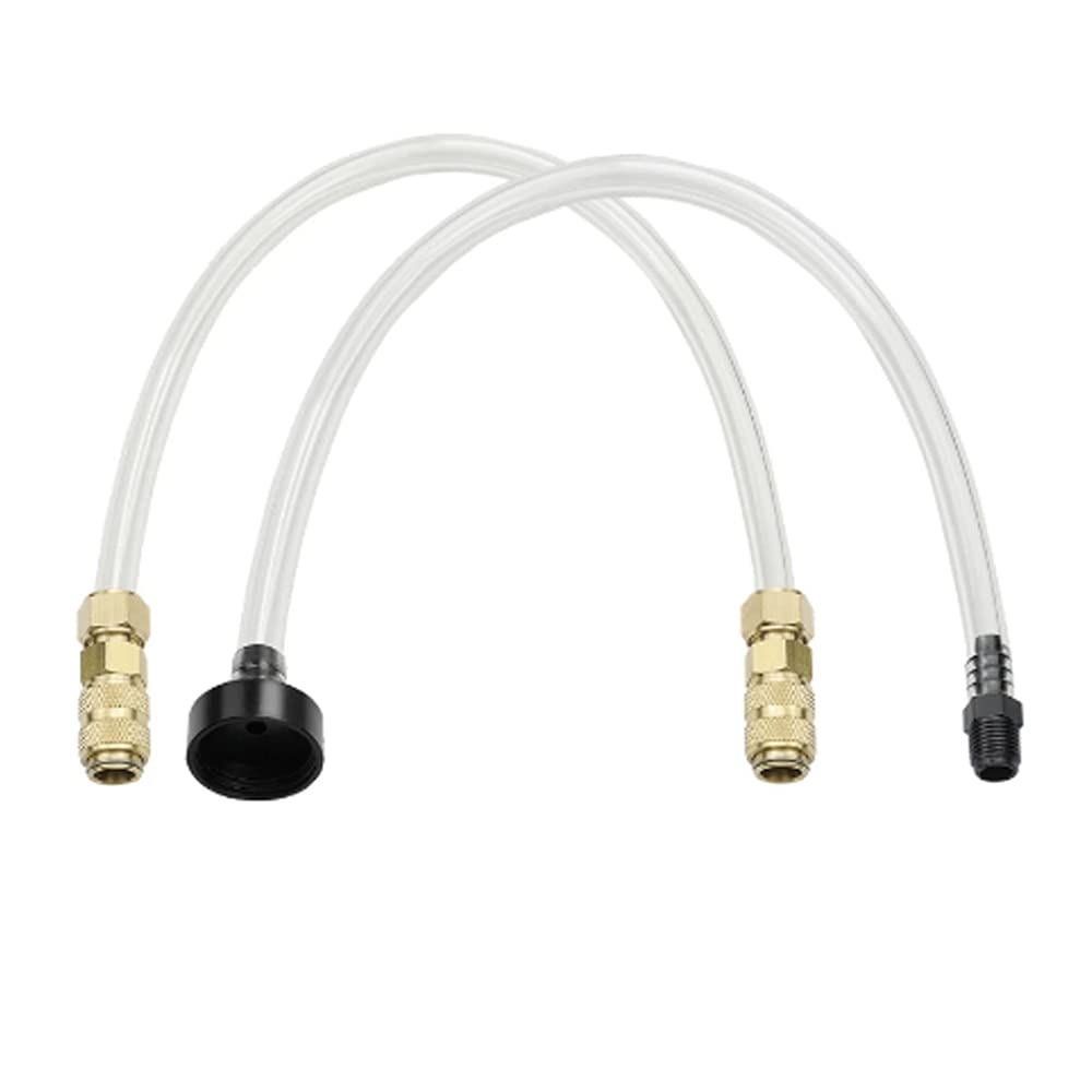 YIYIBYUS Bleed Tube with Bridge Tube,Bleed kit Filler kit Compatible with Seastar Hydraulic Steering Systems