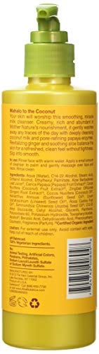 Alba Botanica Hawaiian Facial Wash, Deep Cleansing Coconut Milk, 8 Oz