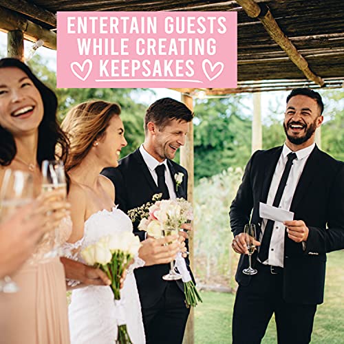50 Rustic Wedding Advice Cards - Wedding Card Boxes For Reception, Wedding Guest Book Alternative, Advice Cards For Bride and Groom, Bridal Shower Games For Guests, Advice For the Bride Wedding Games